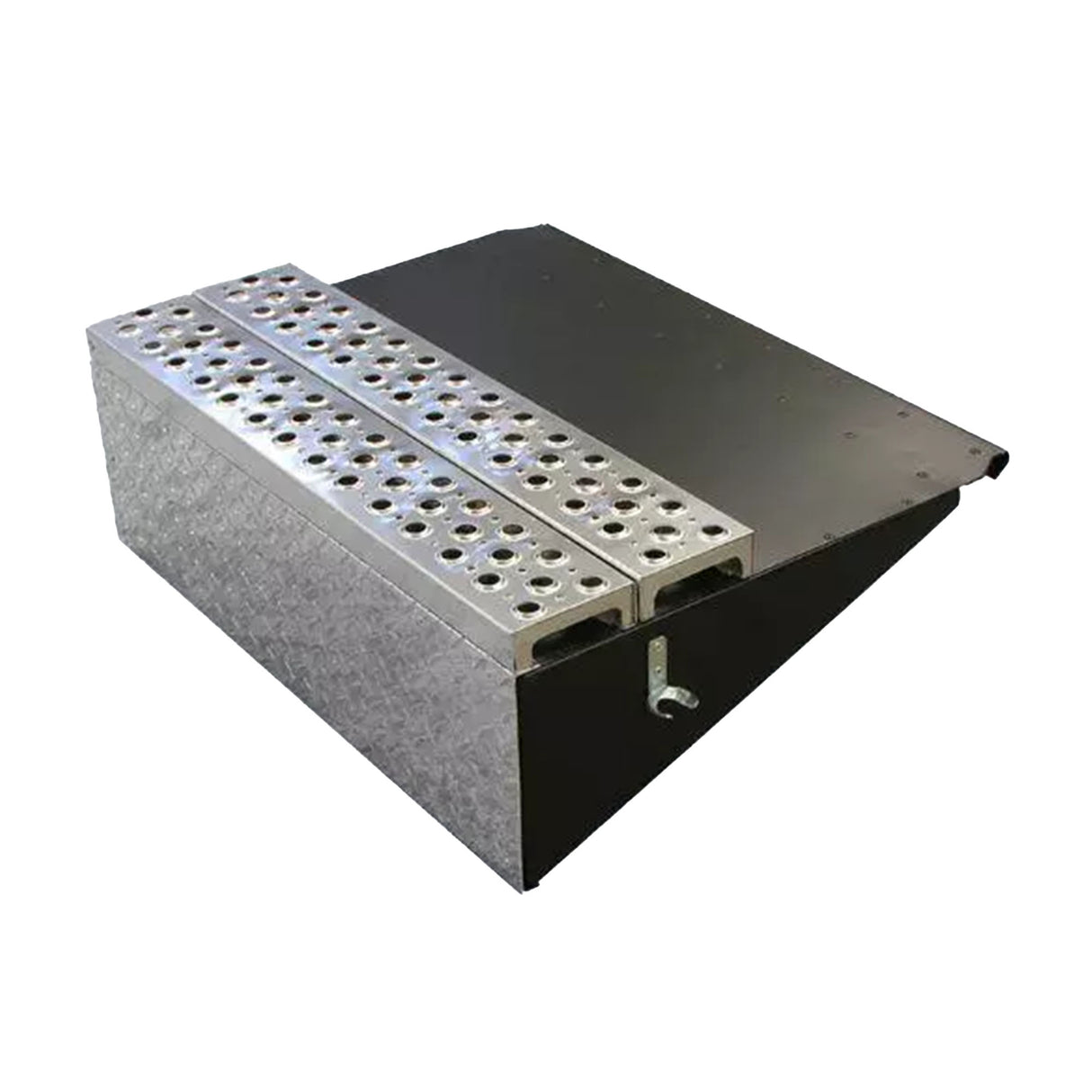 Freightliner Classic Battery Box Cover 31" Black Box with Step ...